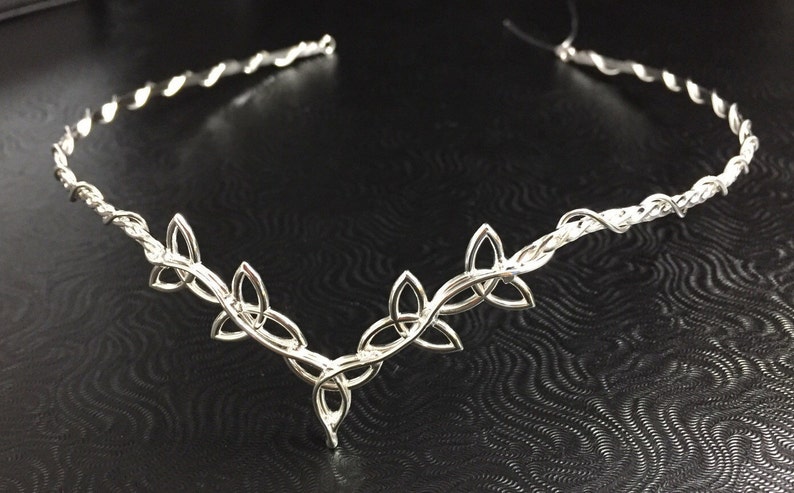 Irish Diadem Headpiece Circlet Celtic Tiara in Sterling - Etsy