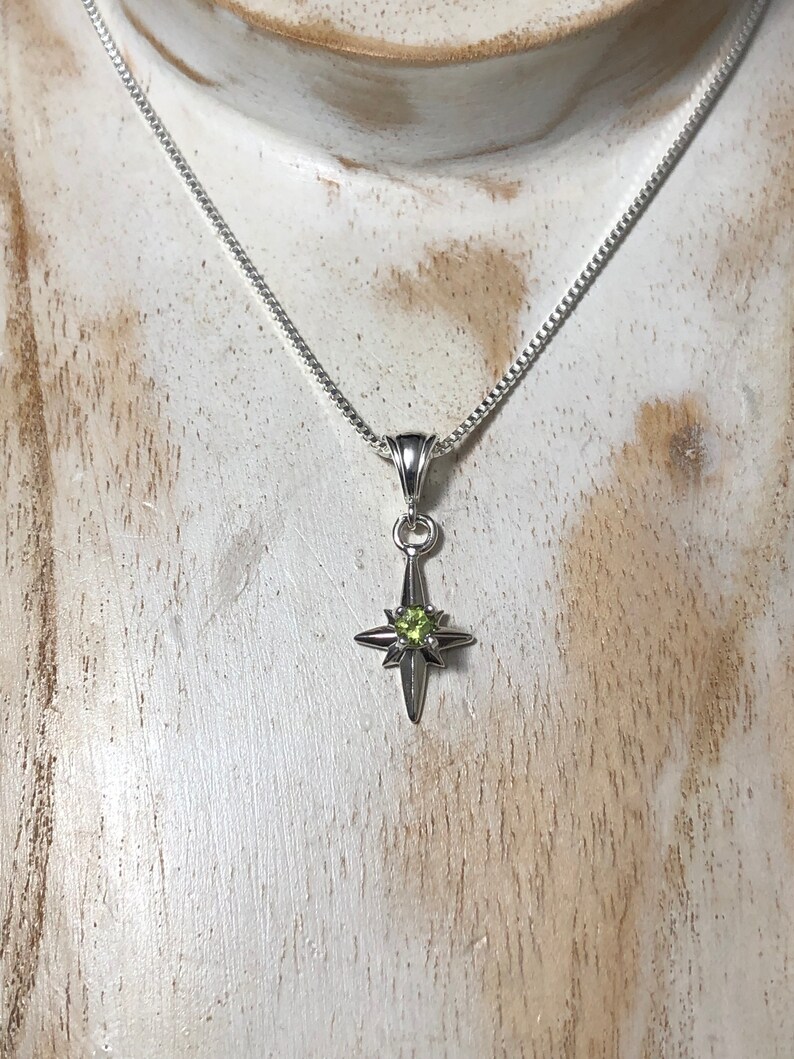 Star Topaz Necklace in Sterling Silver Star Necklace Gifts - Etsy