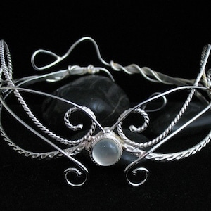 Celtic Upper Arm Bracelet Sterling Silver, Norse Viking Armlet Cuff ...