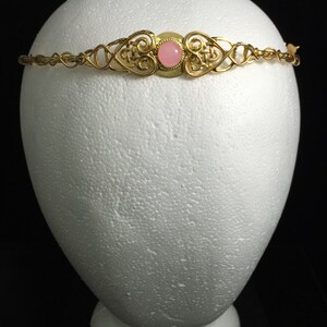 Celtic Knot Woodland Leaf Wedding Tiara, Irish Bridal Crown 24K Gold ...