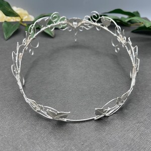 Bridal Woodland Head Crown Sterling Silver, Outlander, Fantasy Wedding ...