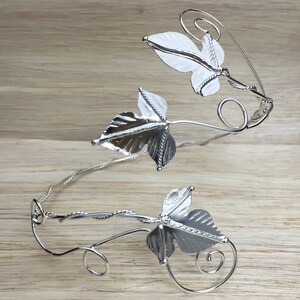 Woodland Bohemian Upper Arm Cuff, Leaf Woodland Upper Arm Torc, Leaves ...