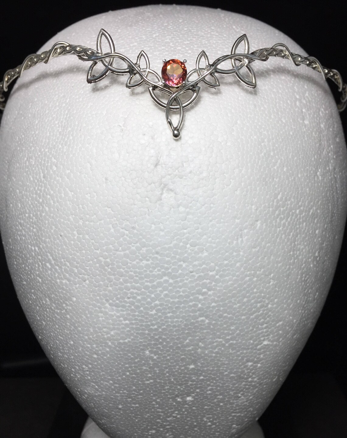 Circlets and Tiaras Celtic Topaz Bridal Wedding Tiara in | Etsy