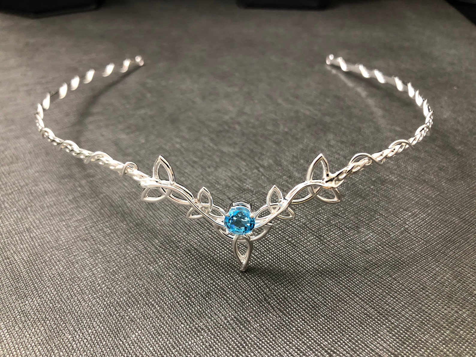 Celtic Tiara Irish Weddings Trinity Knot Wedding Circlets - Etsy