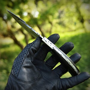 Damascus Blade Handmade Tracer Knife, Hunting Knife, Camping Knives ...