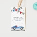 Editable Race Car Birthday Favor Tag (instant Download) - Etsy