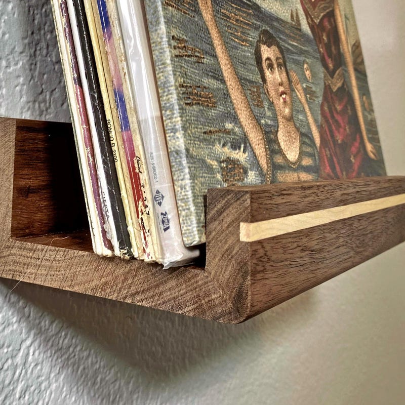 Record Shelf - Etsy