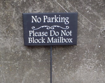 Do Not Block Walkway Sign - Etsy