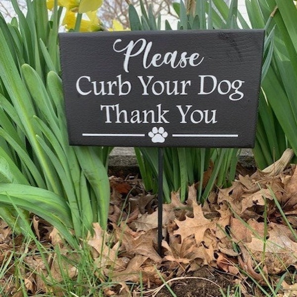 Curb Your Dog - Etsy