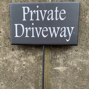 Private Signs for Driveways Directional Signage for Home or Business ...