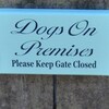 Please Keep Dogs off Grass Sign Wood Vinyl Stake Sign Pet No ...