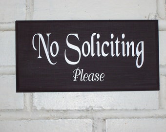 We Do Not Answer The Door For Strangers Wood Sign Vinyl | Etsy