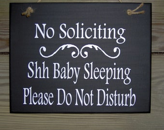 Door Sign For Home We Do Not Answer Door For Strangers Wood | Etsy