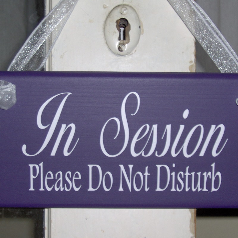 In Session Sign - Etsy