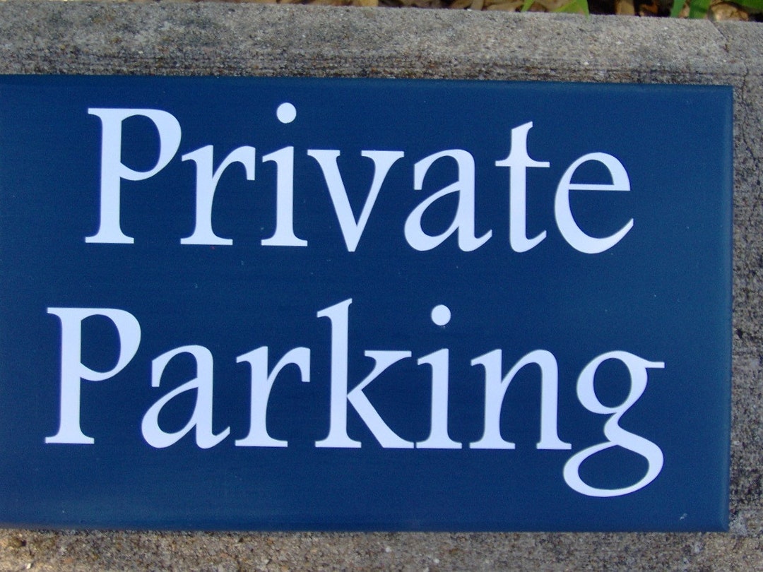 Custom Private Signs Markers for Property Home Owners or Businesses ...