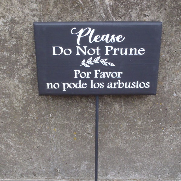 Do Not Trim Sign - Etsy