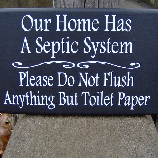 Septic Sign - Etsy