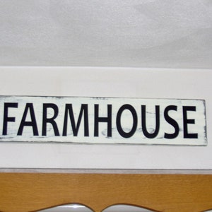 Rustic Farmhouse Wall Hanging Distressed Wood Sign Vinyl - Etsy