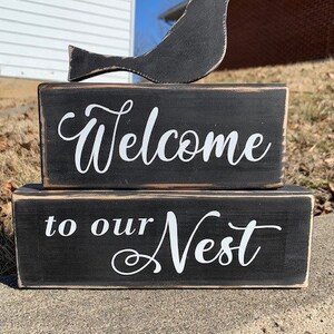 Rustic Tabletop Decor Wood Signs for Home Decor for Shelves - Etsy