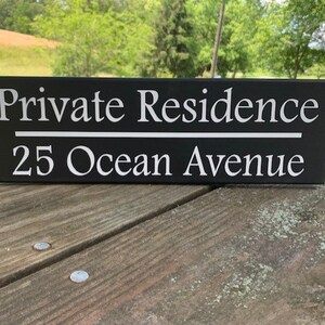 Residential Property Signage for Homes or Businesses Directional House ...