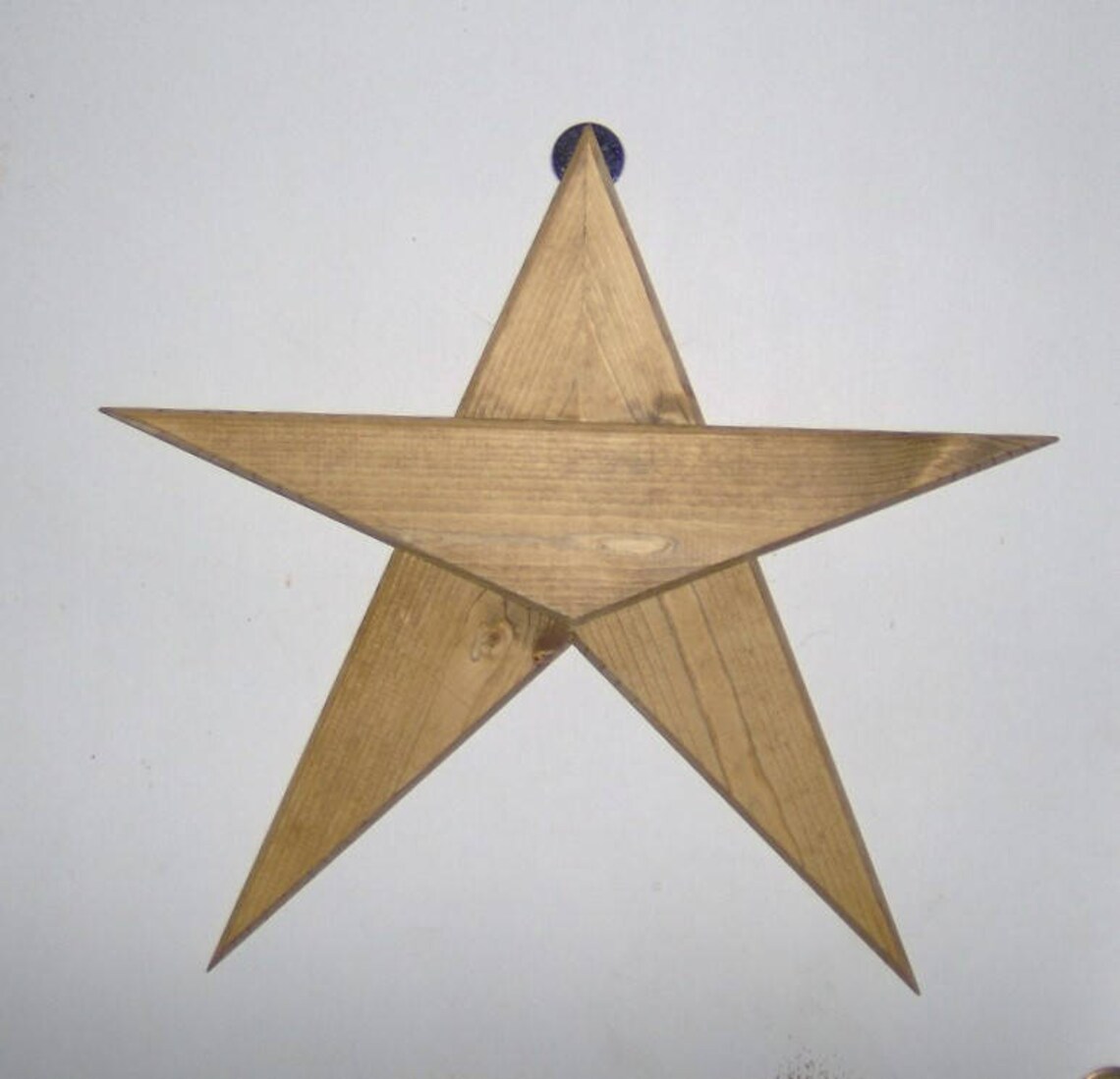 Country Star Five Point Wood Wall Hanging Star Shape Cutout - Etsy