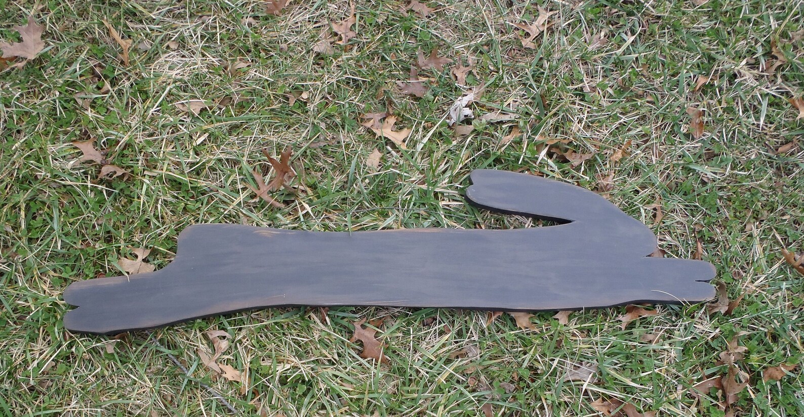 Bunny Rabbit Cutout Distressed Primitive Wooden Wall Hangings - Etsy