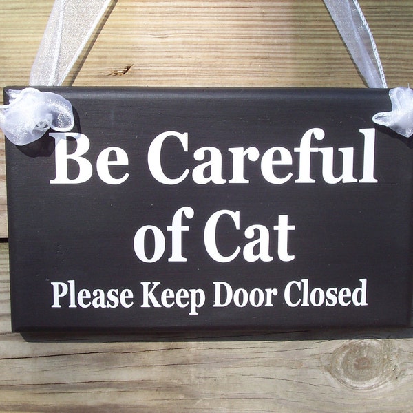 Cat Signs - Etsy