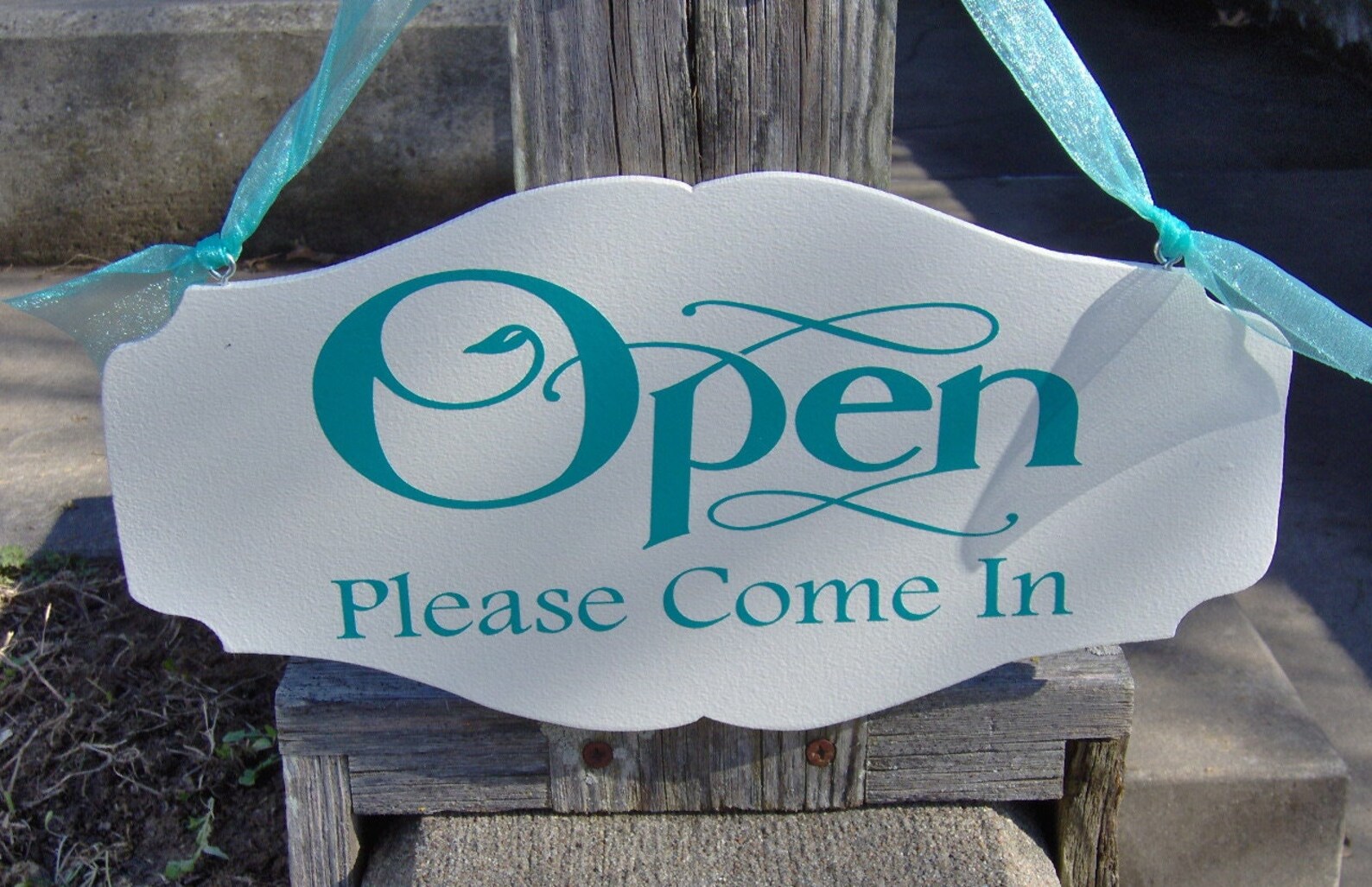 Business Sign Open Please Come in Closed Please Come Again - Etsy