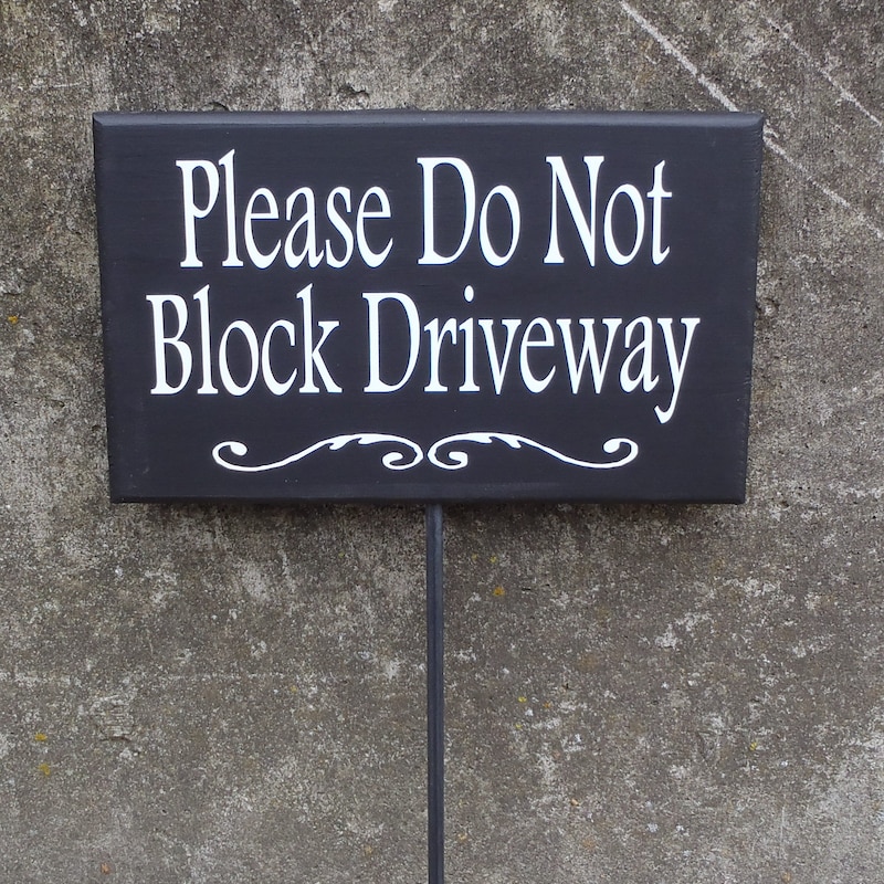 Driveway Sign - Etsy