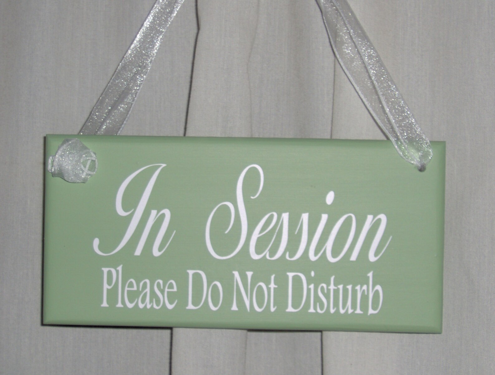 In Session Sign Please Do Not Disturb Wood Vinyl Sign Business | Etsy