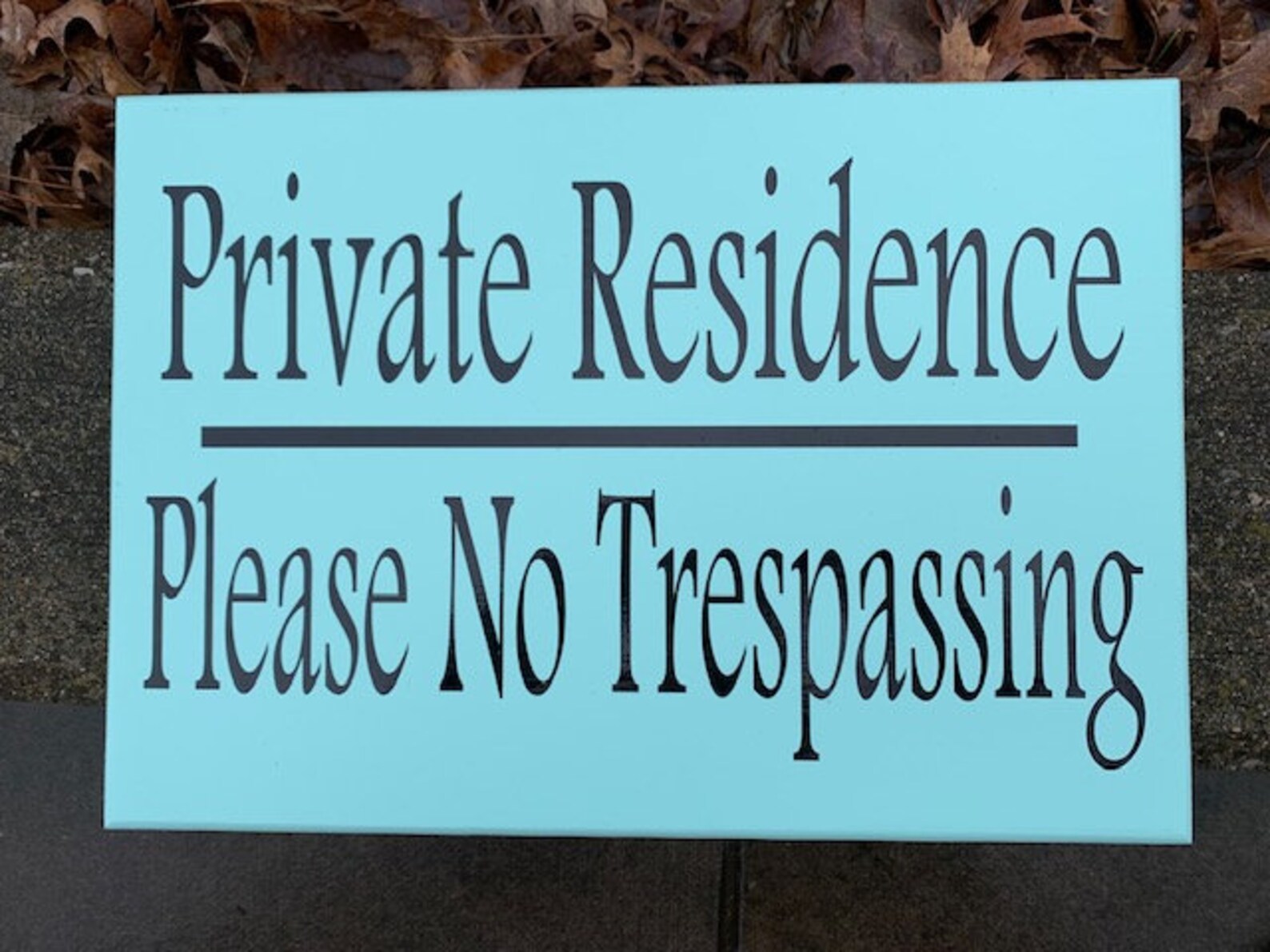 Private Property Wood Vinyl Signs for Home Decor and Business - Etsy