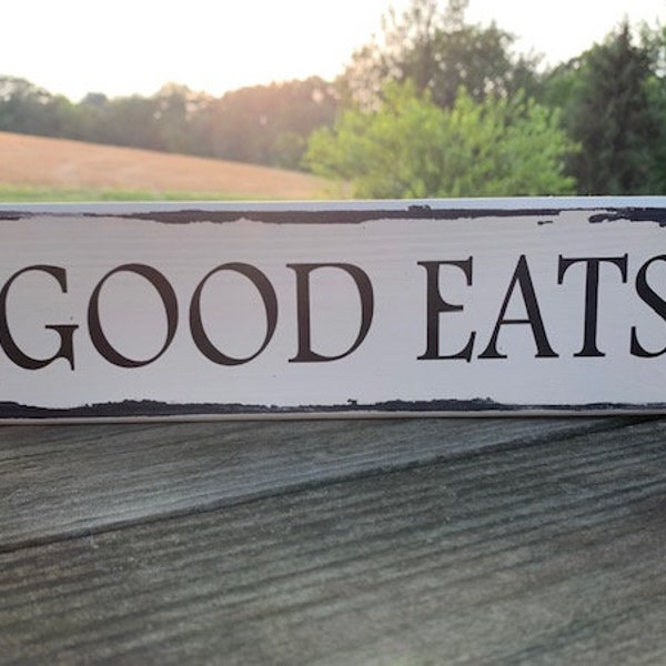 Good Eats Sign - Etsy