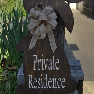 Bunny Rabbit Farmhouse Primitive Rustic Country Private Residence Wood ...