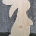 Bunny Rabbit Unfinished Wood Cutout Easter Holiday Decor DIY Make Take ...