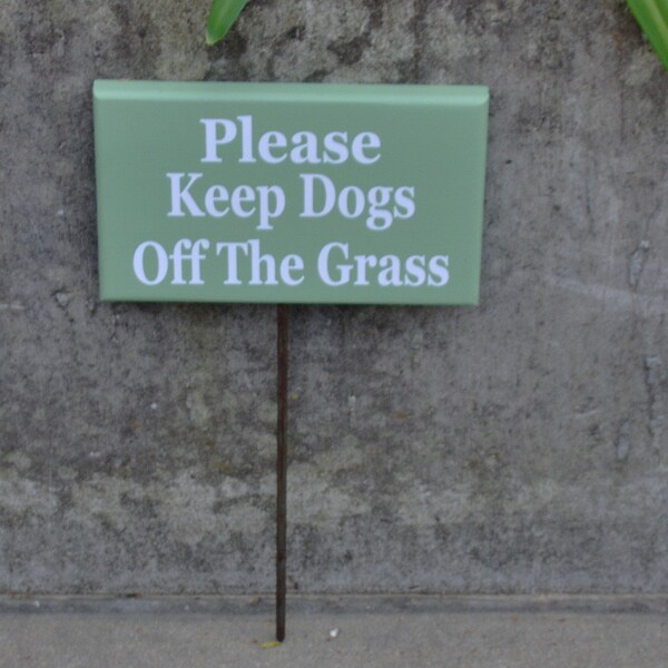 Keep Out Dog Sign - Etsy