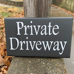 Custom Private Signs Markers for Property Home Owners or Businesses ...