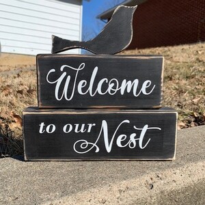 Rustic Tabletop Decor Wood Signs for Home Decor for Shelves - Etsy