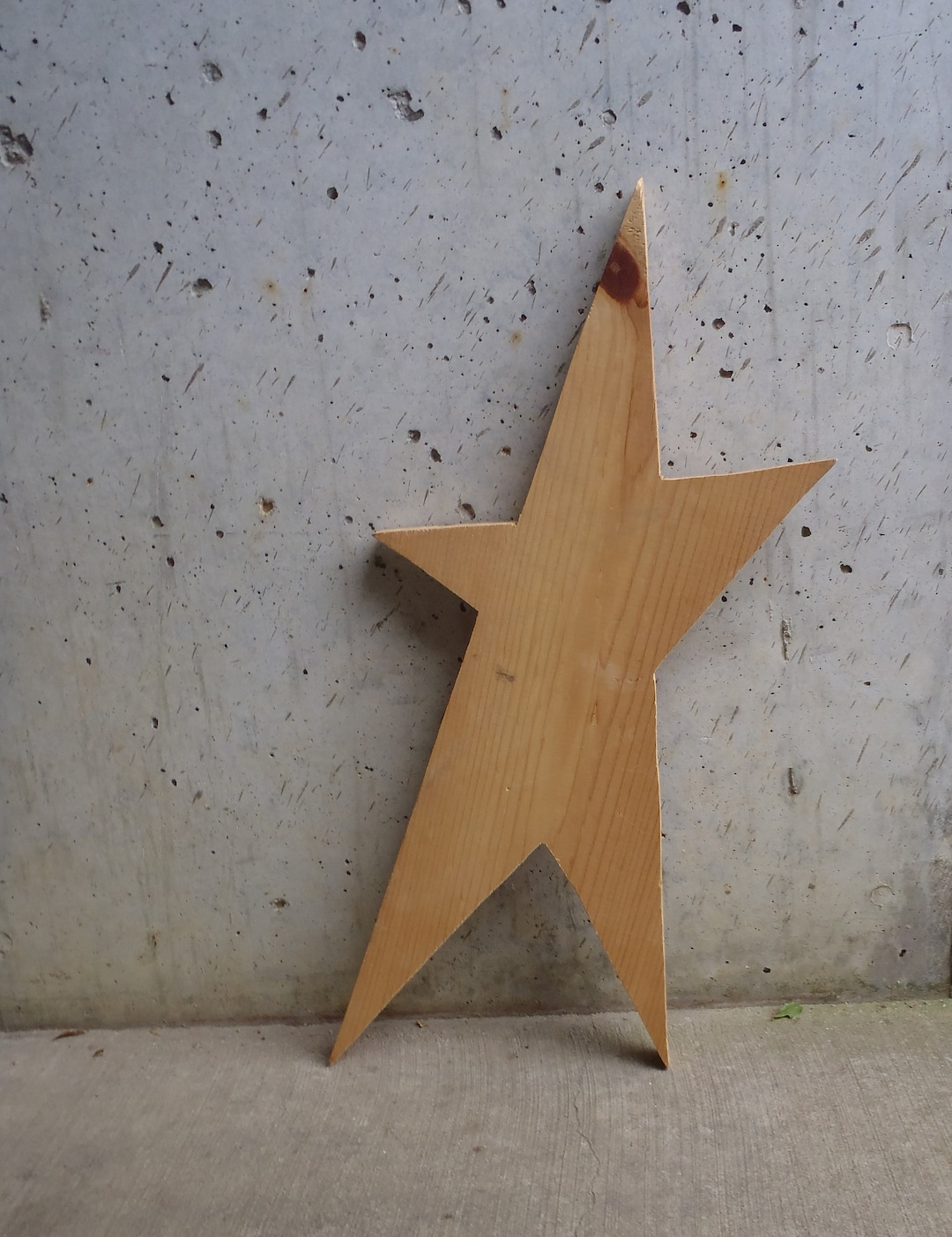 Primitive Wood Decor Star Unfinished Wood Shape Cutouts Star Wood Blank ...