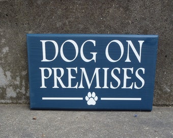 Dog on Premises | Etsy