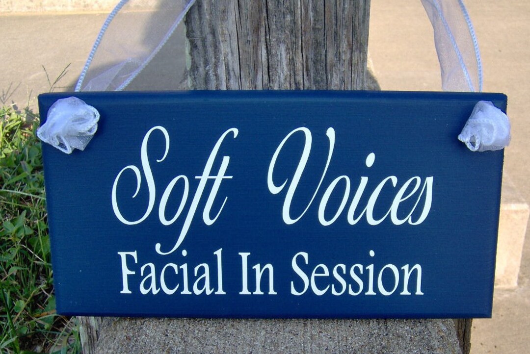 Facial in Session Sign for Beauty Salon Spa Massage Therapy Treatment ...