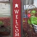 Welcome Wall Hanging Vertical Porch Sign for Entrance Home Decor ...