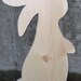 Bunny Rabbit Unfinished Wood Cutout Easter Holiday Decor DIY Make Take ...