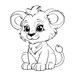Printable Childrens Animal Coloring Book Pages A4 50 Pages Babysitting ...