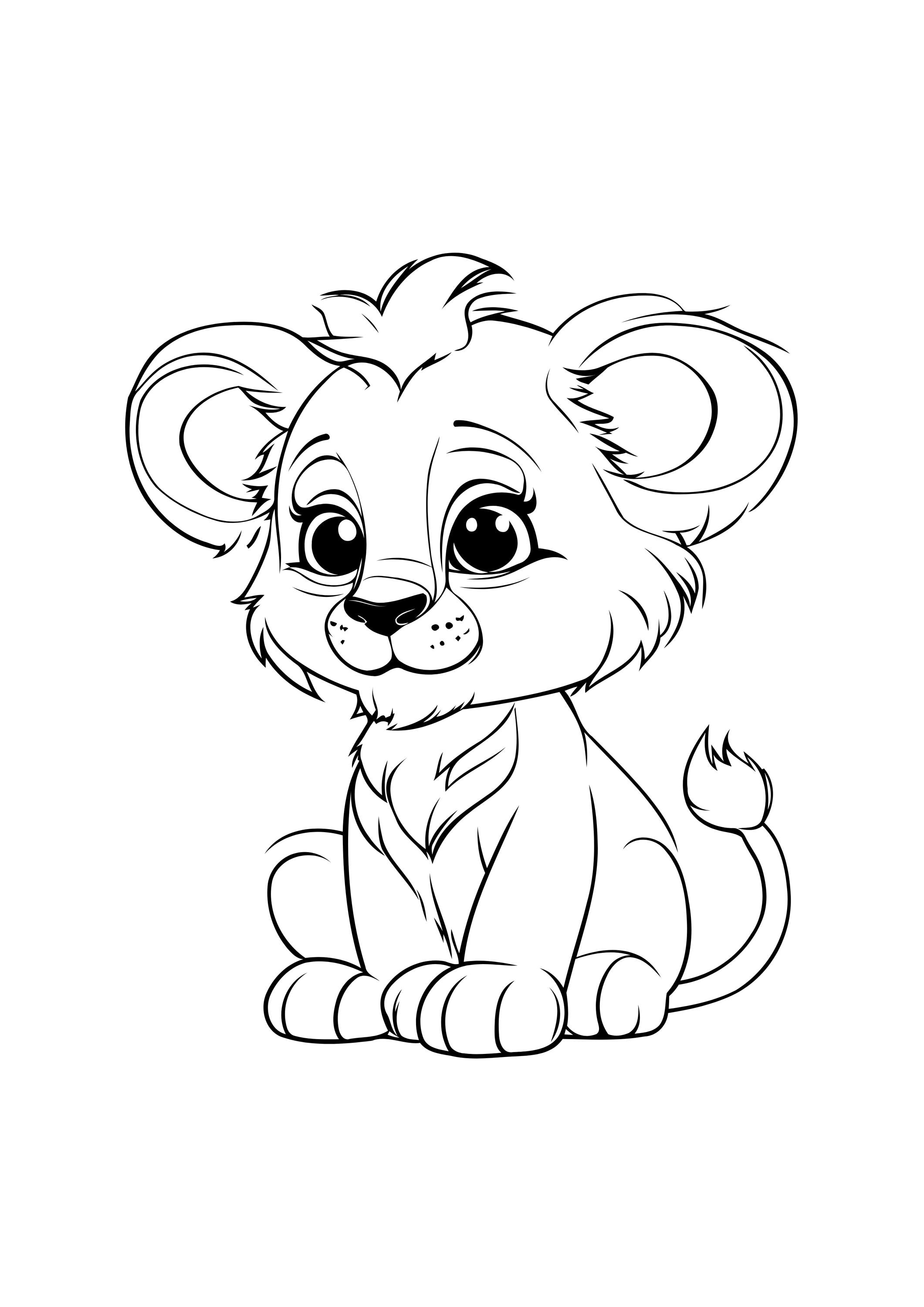 Printable Childrens Animal Coloring Book Pages A4 50 Pages Babysitting ...