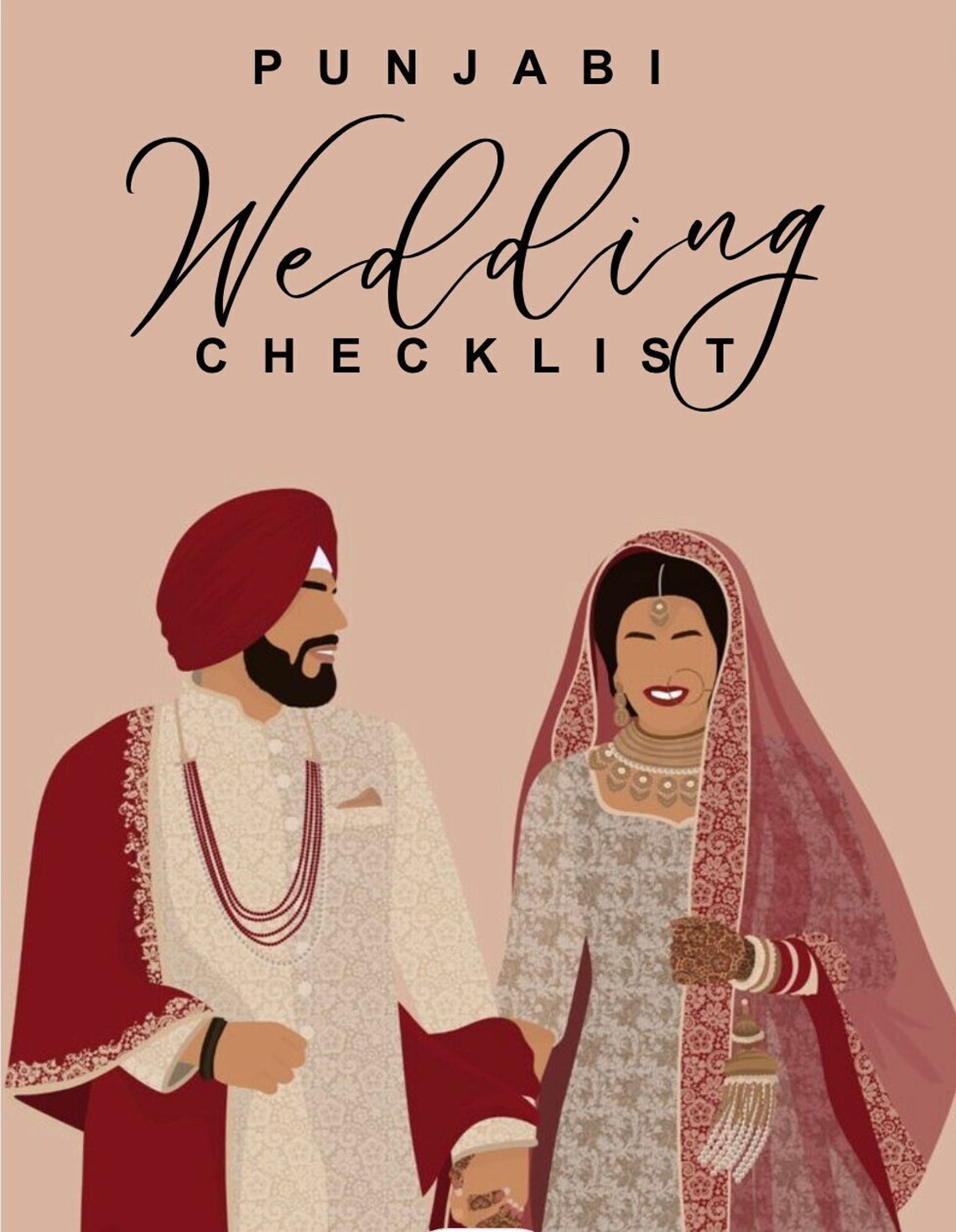 Punjabi/sikh Wedding Planner - Etsy