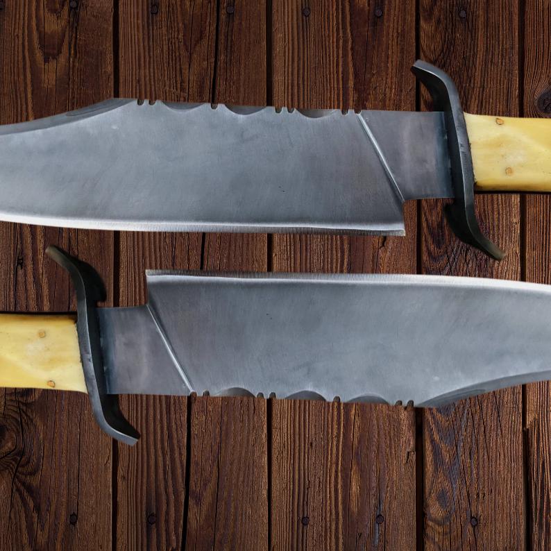 Juan Padillo Bowie Knife Custom Handmade 5160 Spring Steel Juan Padillo ...