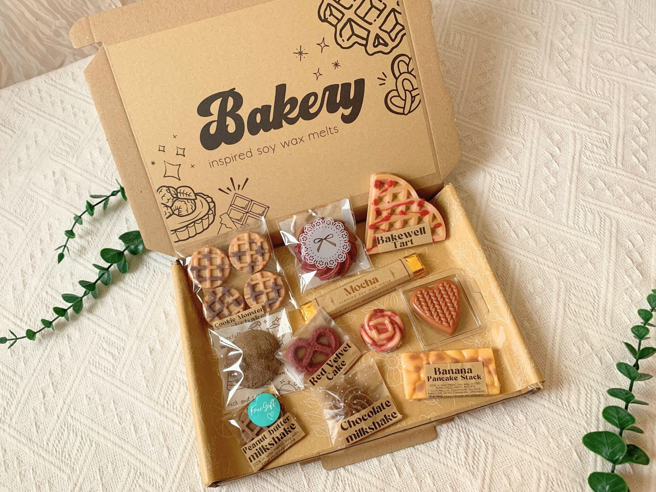 Bakery and Food Inspired Highly Scented Soy Wax Melts Mystery Box ...