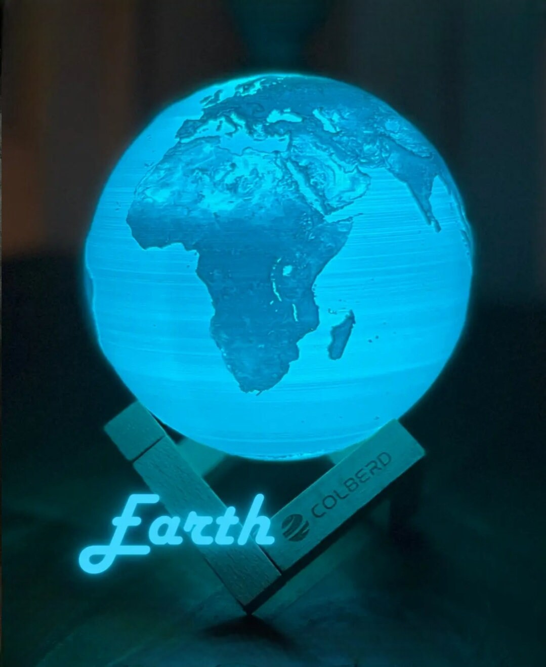3D Printed Planet Lights - Etsy