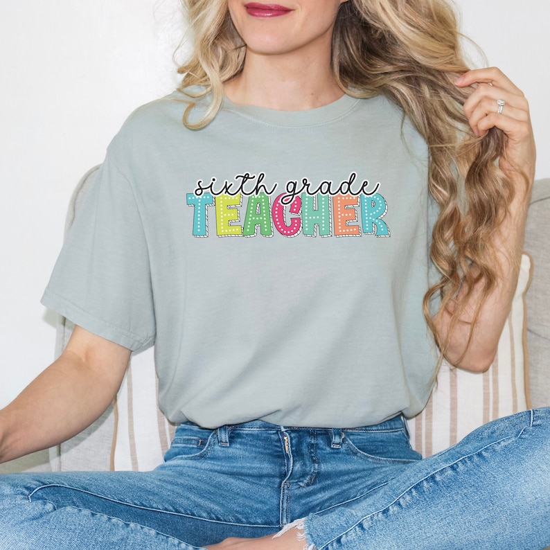 Sixth Grade Teacher Shirt, Sixth Grade Team Shirt, Teacher Gifts, 6th ...