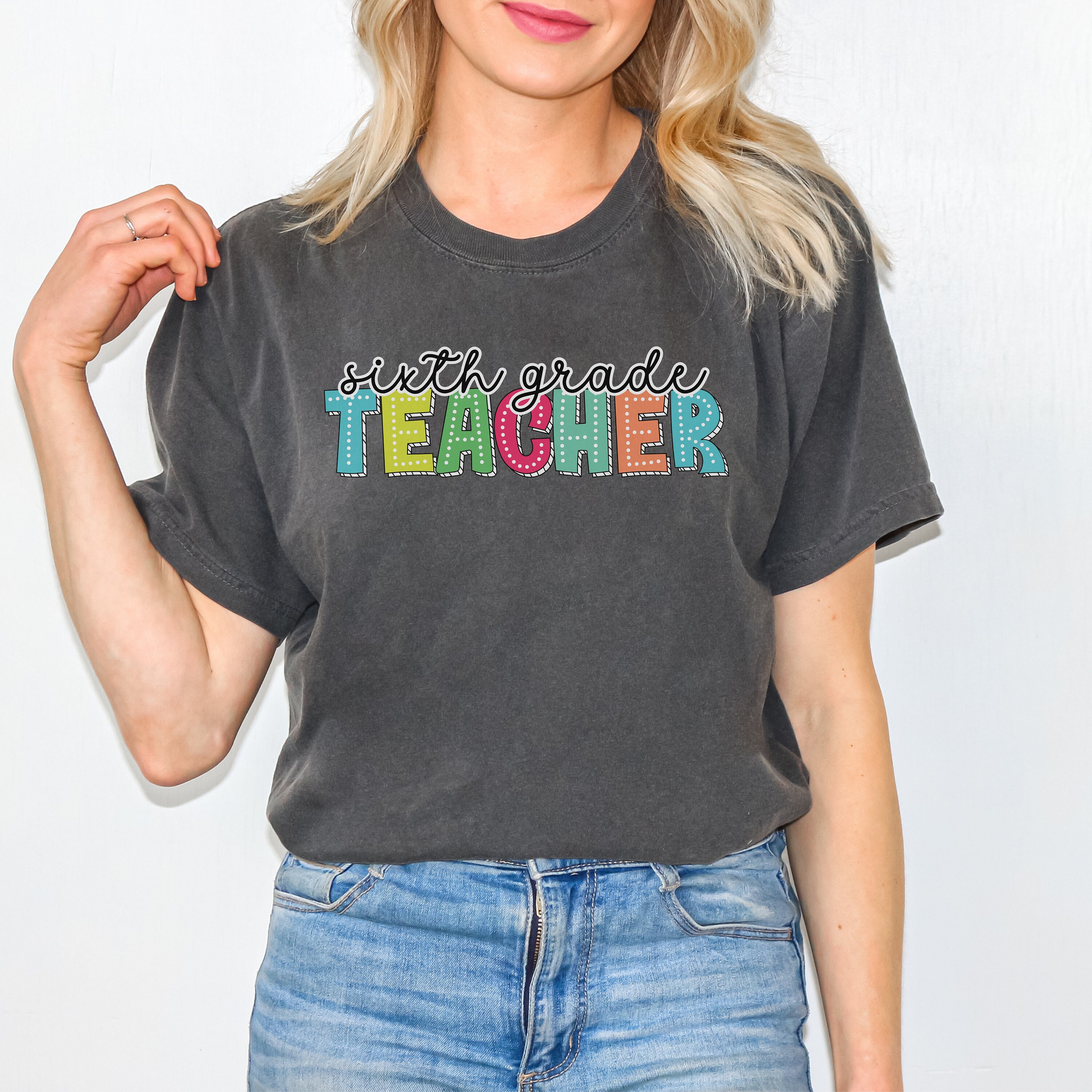 Sixth Grade Teacher Shirt, Sixth Grade Team Shirt, Teacher Gifts, 6th ...